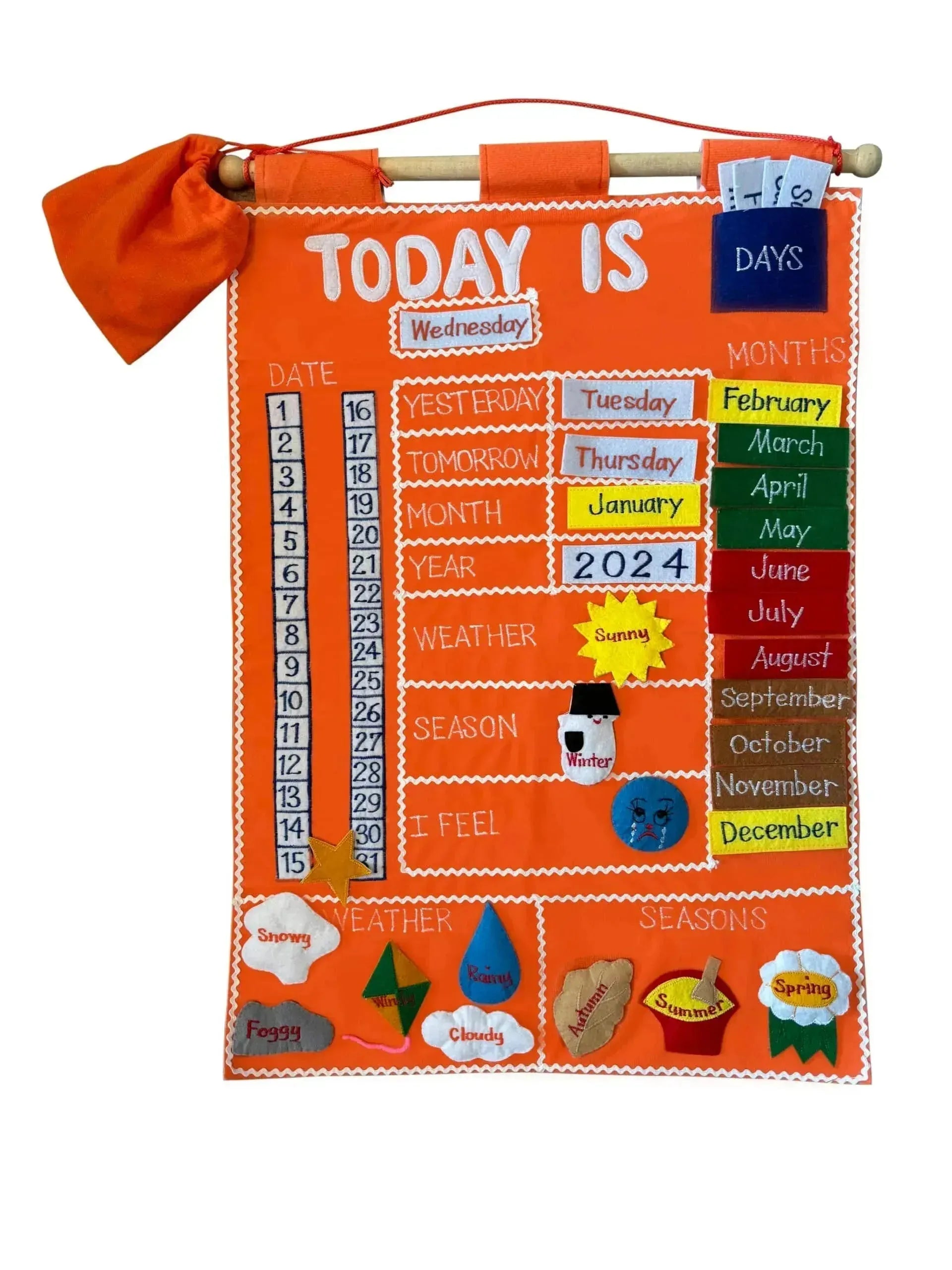 TODAY IS Wall Chart – Cerqular Hong Kong